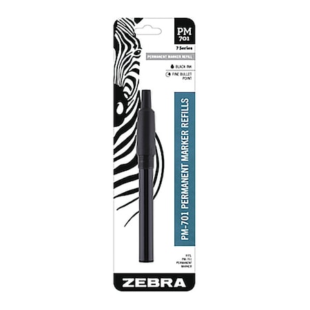 Zebra Pen Zebra STEEL 7 Series PM-701 Permanent Marker - Fine Point ...