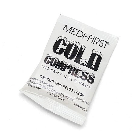 Medi-First Instant Cold Pack, White, 6In. x 4In. 7241M | Zoro