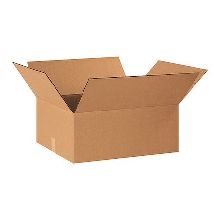 Partners Brand Corrugated Boxes, 20" x 16" x 9", Kr, Package Quantity ...