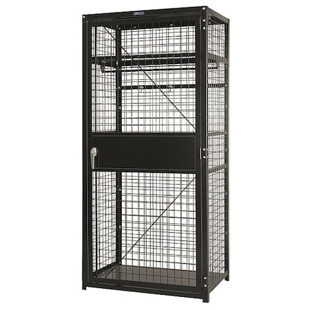 Folding Guard TA-50 Military Locker 36"X 24"X78", 3-Pt Lock, Welded ...