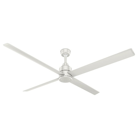 Hunter Commercial Ceiling Fan, 8 ft Blade Dia, 8 Speeds, 240V AC, White ...