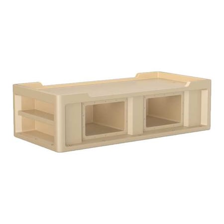 Cortech Institutional Bed, 86 in L, Sand 7802SD | Zoro