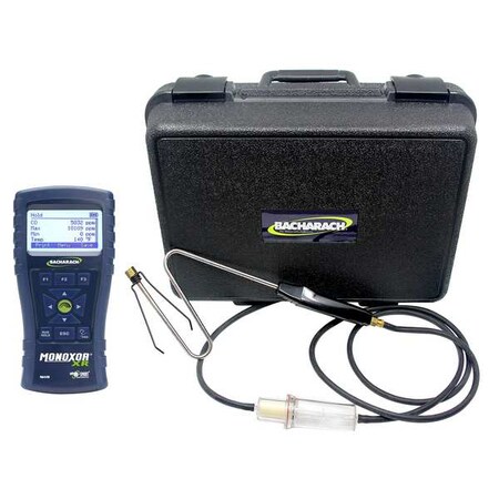 Bacharach CO Analyzer, Graphic LCD w/Backlight 0019-8121 | Zoro