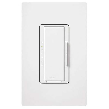 Lutron Lighting Dimmer, 120V AC MA-PRO-WH | Zoro