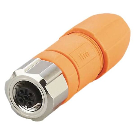 Ifm Wireable M12 connector EVC810 | Zoro