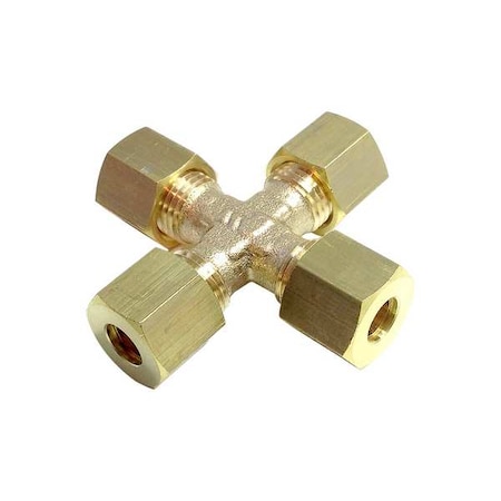 Parker Brass Metric Compression Fitting 0107 06 00 | Zoro