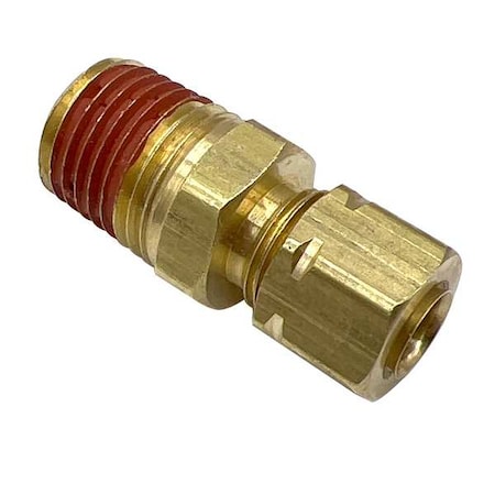 Parker Fitting, 1-5/16", Brass, Compression VS68CA-4-4 | Zoro