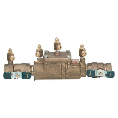 Watts Backflow Preventer, Size 1/2", 175 psi 1/2 007-QT | Zoro