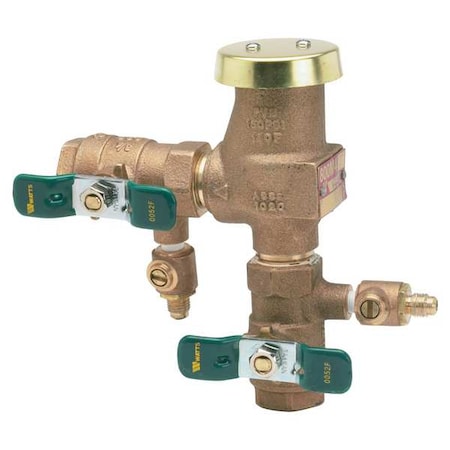 Watts Backflow Preventer, Size 3/4", 150 psi 3/4 LF800M4-FR | Zoro