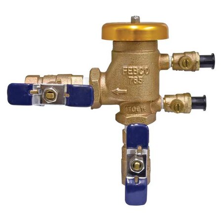 Febco Backflow Preventer, Size 1/2", 150 psi 1/2 765-QT PVB | Zoro