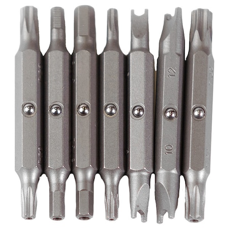 Megapro 7 Piece Driver Bit Set, 1/4 in Hex Shank Size 6REPLACEMENT-TP ...
