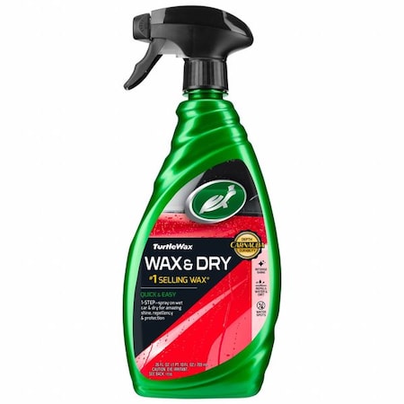 Turtle Wax Car Wax-Dry Spray, 26oz., Bottle T9 | Zoro