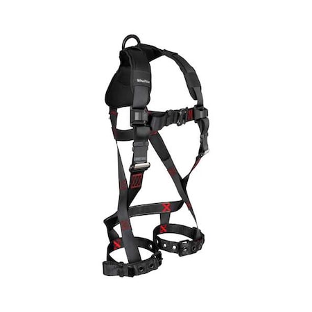 Falltech Fall Protection Harness, Vest Style, 2XL/3XL 8143B2X3X | Zoro