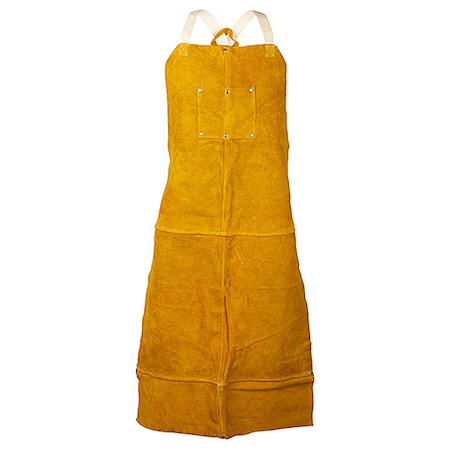 Tillman Bib Apron Welding, Leather, 36 in L 4236 | Zoro