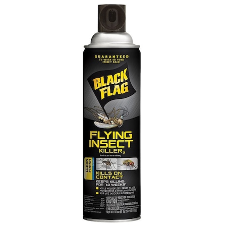 Black Flag Insecticide Flying Insect Killer, Aerosol 11076 | Zoro