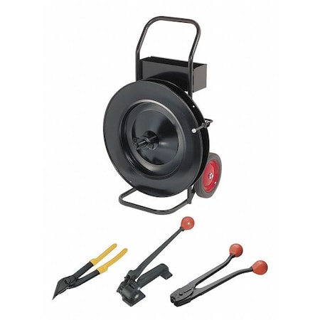 Zoro Select Strapping Tool Kit, 5/8", Flat Surface 66DK12 | Zoro