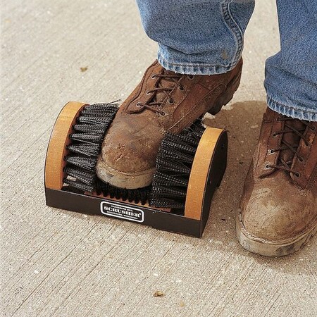 I-4 Boot Brush,Black,9 in. | Zoro.com