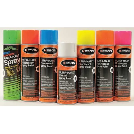 Keson Inverted Marking Paint, 20 oz., Red, Water -Based SP20R | Zoro