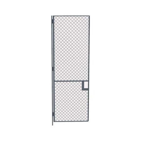 Husky Rack & Wire Wire Partition Hinged Door, 4 ft x 7 ft W2204000 ...