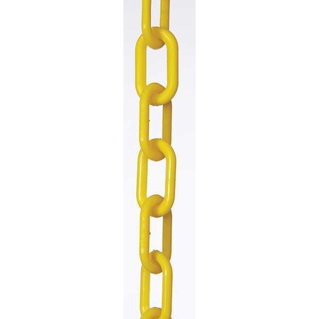 Zoro Select Plastic Chain, 3 In x 100 ft, Yellow 80002-100 | Zoro