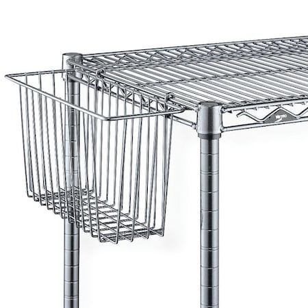 Metro Storage Basket, Steel, Silver, 13-3/8x5x7 H209C | Zoro
