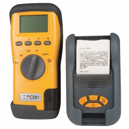 Uei Test Instruments Carbon Monoxide Analyzer Kit CO91KIT | Zoro