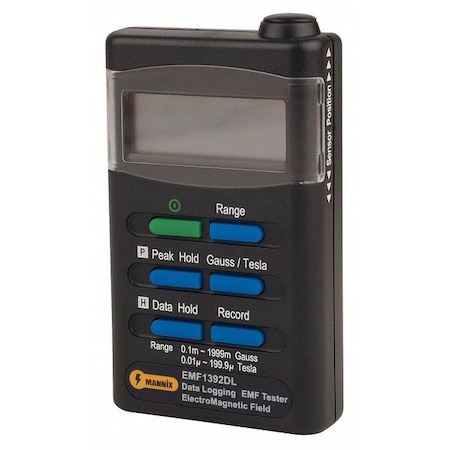 General Tools Digital EMF Tester, 0-2000 mG, 30-300 Hz EMF1392DL | Zoro