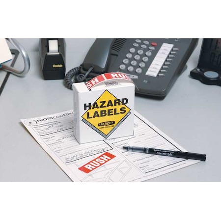 Harris Label, 7/8 In. H, 2-7/8 In. W, PK500, LB132285 LB132285 | Zoro
