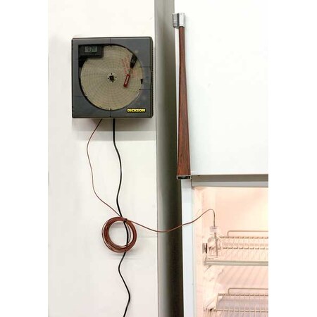 Dickson Circular Chart, 6 In, 0 to 100F, 7 Day, PK60 C657 | Zoro