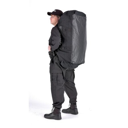 Texsport Bag/Tote, Tactical Gear Bag, Black, Canvas 11882 | Zoro