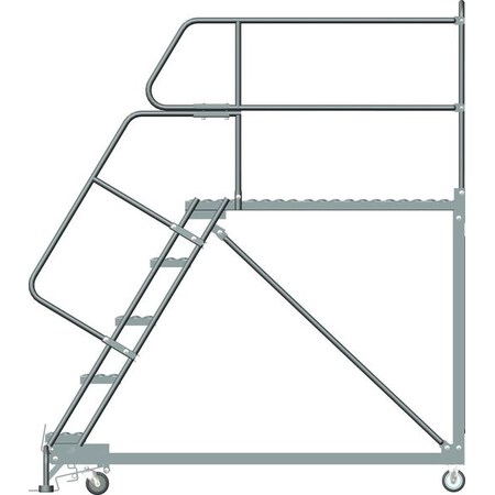 Ballymore Roll Work Platform, Steel, Single, 50 In.H SEP5-3648 | Zoro