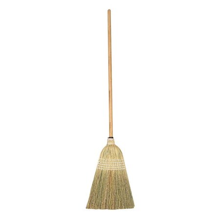 Odell 12" Sweep Face Corn Broom, Natural EBA12001 | Zoro