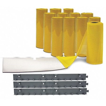 Aleco Air Flex Insect Barrier, 8 x 6 ft, Black 405013 | Zoro