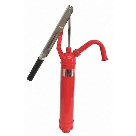 Zoro Select Hand Drum Pump, Lever, Steel, 5/8In OD D-S | Zoro