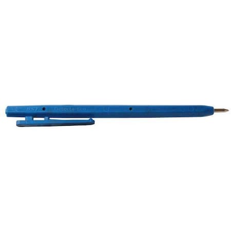 Detectapro Metal Detectable Stick Pen, Blue, PK50 CPENBL | Zoro