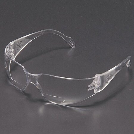 Encon Reading Glasses, +2.0, Clear, Polycarbonate 05777003 | Zoro