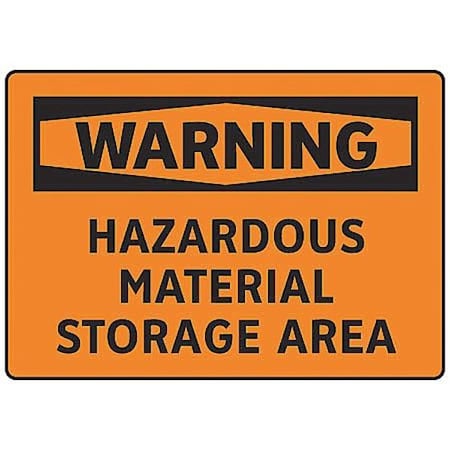 Electromark Warning Sign, 7 in Height, 10 in Width, Aluminum, English ...