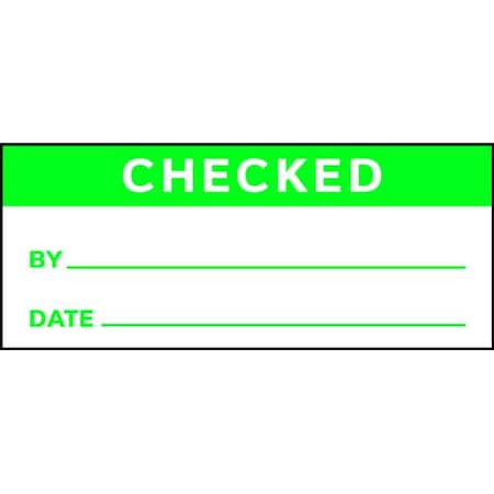 Stranco Inspection Label, English, Quality, PK350, TCSL2-21008 TCSL2 ...