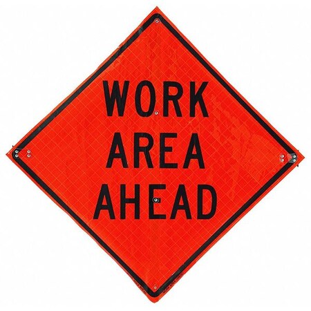 Usa-Sign Road Construction Sign, 36" Height, 36" Width, Vinyl C/36-SBFO ...