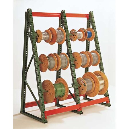 Husky Rack & Wire Cable Reel Rack, Starter CR-48-24-96 | Zoro