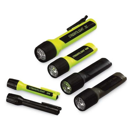 Streamlight 4AA ProPolymer® LED Flashlight, Yellow Industrial Handheld ...