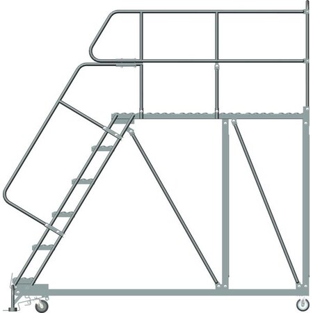 Ballymore Roll Work Platform, Steel, Single, 60 In.H SEP6-3660 | Zoro