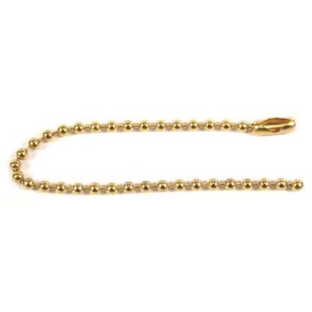 C.H. Hanson Beaded Chain, Brs, 4-1/2 In, PK25 8C899 | Zoro