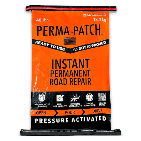 Perma-Patch Cold Patch, 40 lb PP-40-PLC | Zoro
