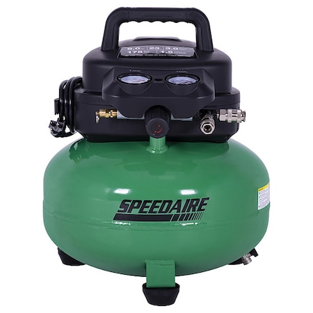 Speedaire Portable Air Compressor, Oil Free, 120V AC 810RA8 | Zoro