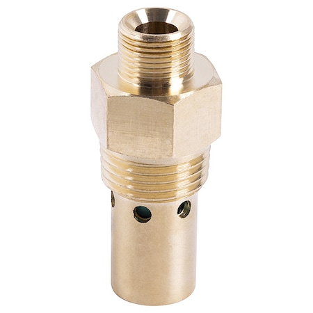 Speedaire Check Valve, Gold, 1 in Overall L J0185880792 | Zoro