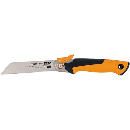 Fiskars Hand Saw, 6 in Blade L, Metal/Wood 730500-1001 | Zoro