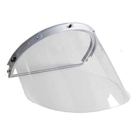 Bullard Face Shield, Clear Visor, 8 in Height, Pinlock, Ratchet ...