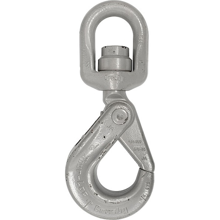 Crosby Self-Lock Hook, Alloy Steel, 2 5/8", G100 1004440 | Zoro