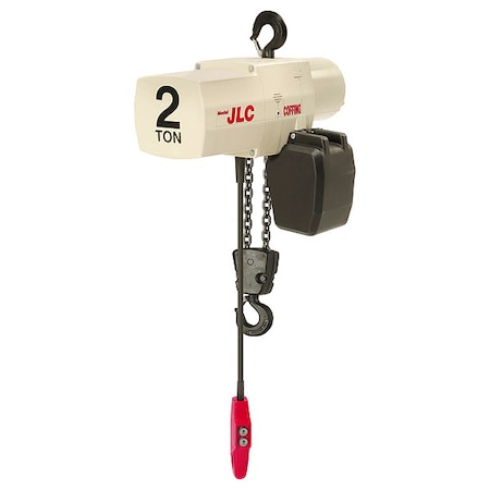 Coffing Hoists Electric Chain Hoist, 1000 lb cap. JLC1016115 | Zoro